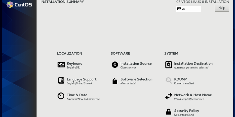 SSH from Local Machine to Virtual via KVM and CentOS 8 Guest