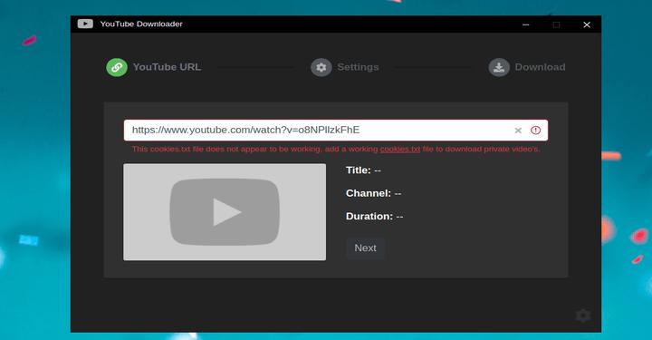 youtube-dl-gui - A Cross-Platform GUI for youtube-dl