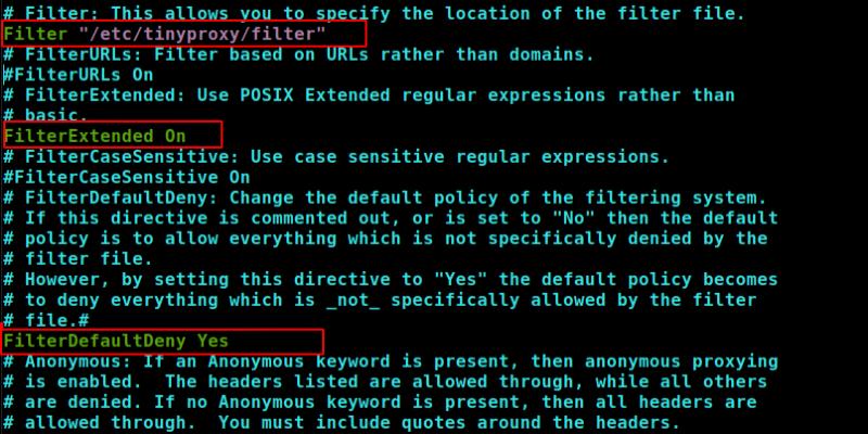 How To Install And Setup TinyProxy On Your Linux Server