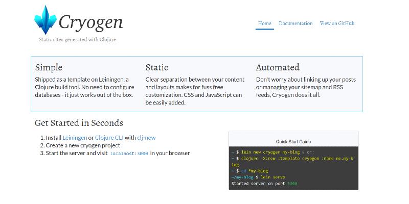 4 Best Free and Open Source Clojure Static Site Generators