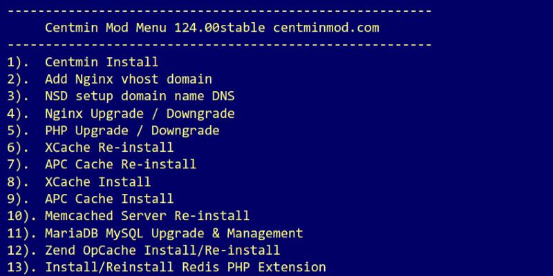 Centmin Mod 124.00stable and 130.00beta01 released