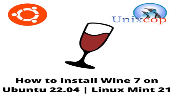 How to install Wine 7 on Ubuntu 22.04 or Linux Mint 21