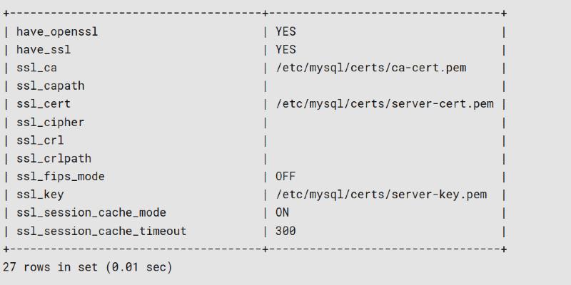 MySQL connection error: certificate verify failed