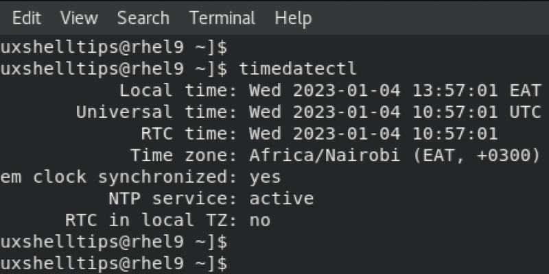 How to Install Chrony NTP to Synchronize Time in RHEL 9 or 8