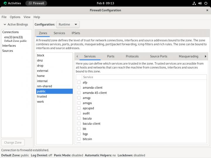 How to Install FirewallD GUI on Rocky Linux EL9 or EL8