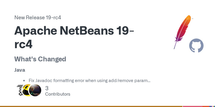 Apache NetBeans 19-rc4 released