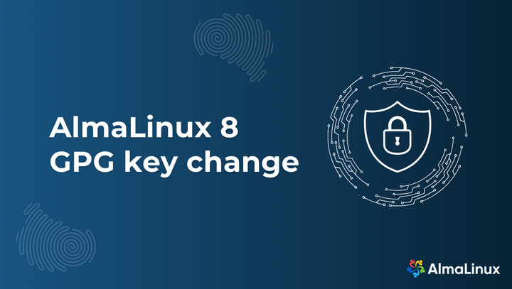 AlmaLinux 8 GPG Key Change