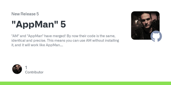 AppMan 5 released