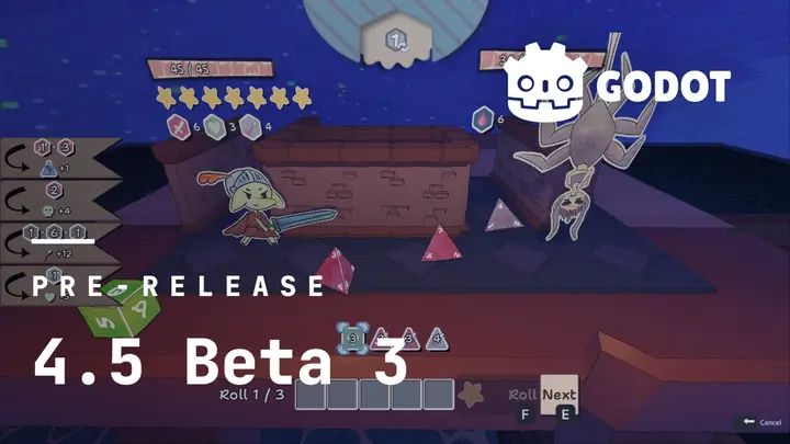 Godot 4.5 Beta 3 released
